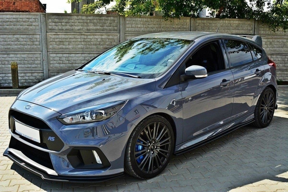 Lame Du Pare-Chocs Avant V.4 Ford Focus RS Mk3 Gloss Black | Notre Offre \ Ford \ Focus \ RS ...