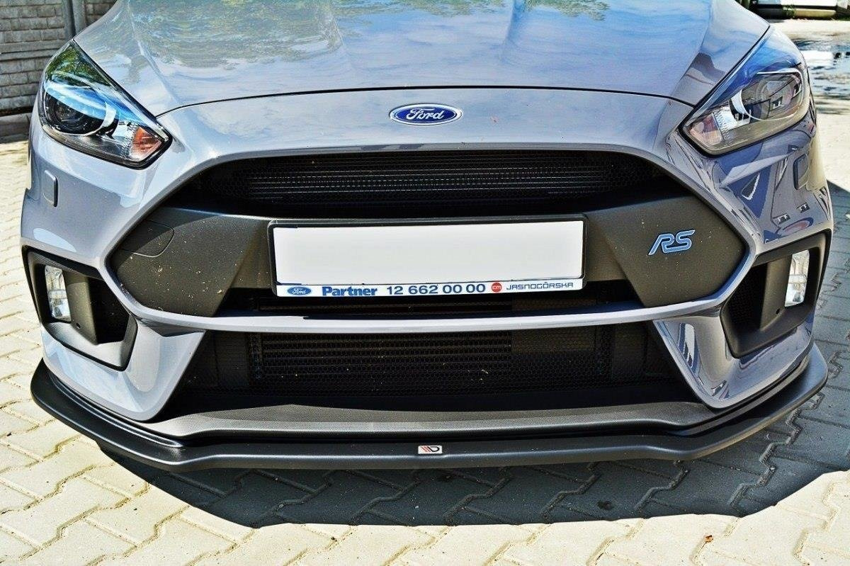 Lame Du Pare-Chocs Avant V.4 Ford Focus RS Mk3 Gloss Black | Notre Offre \ Ford \ Focus \ RS ...